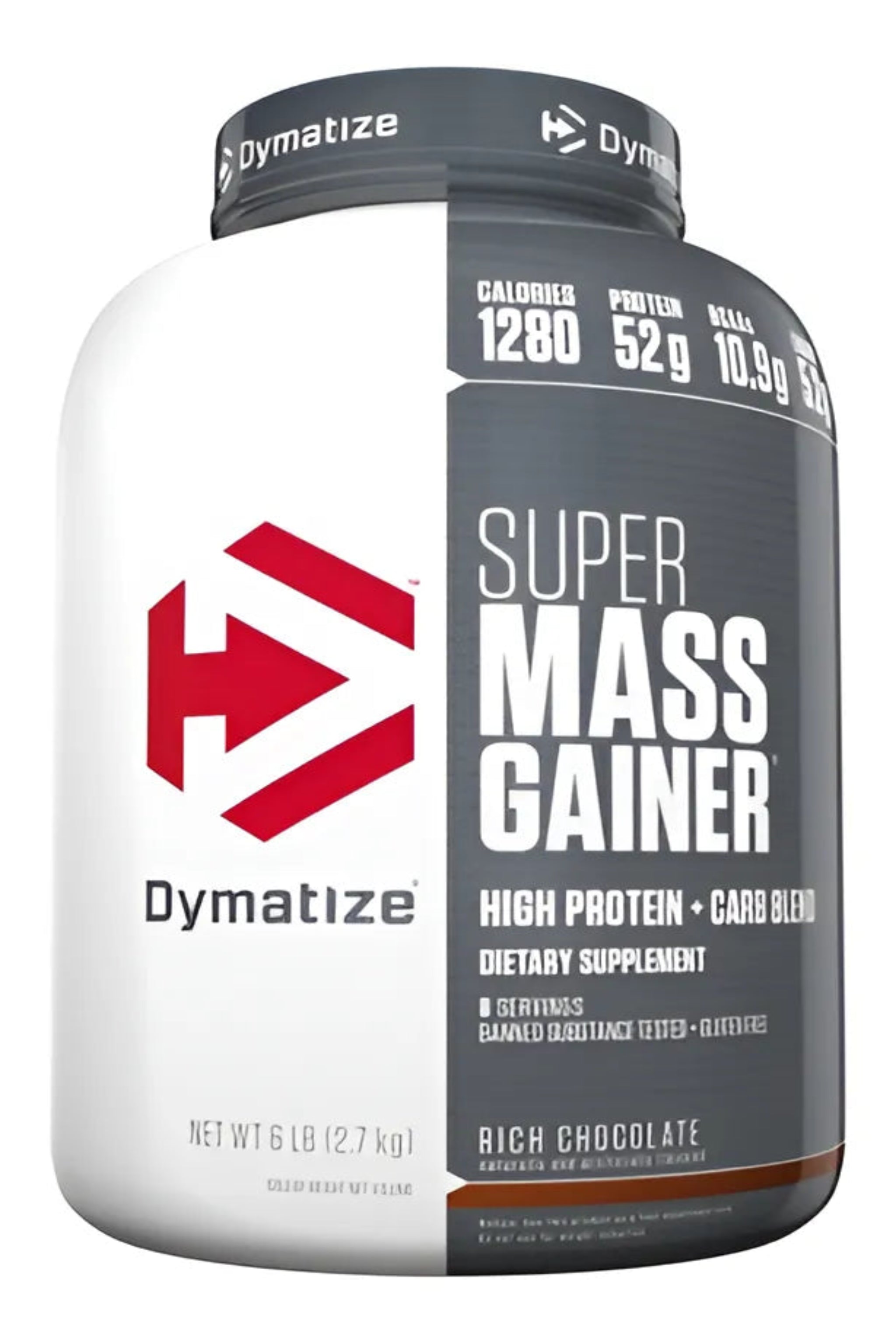 Super Mass Gainer 6 Lb Dymatize, Ganador De Masa C/vitaminas Sabor Ric ...